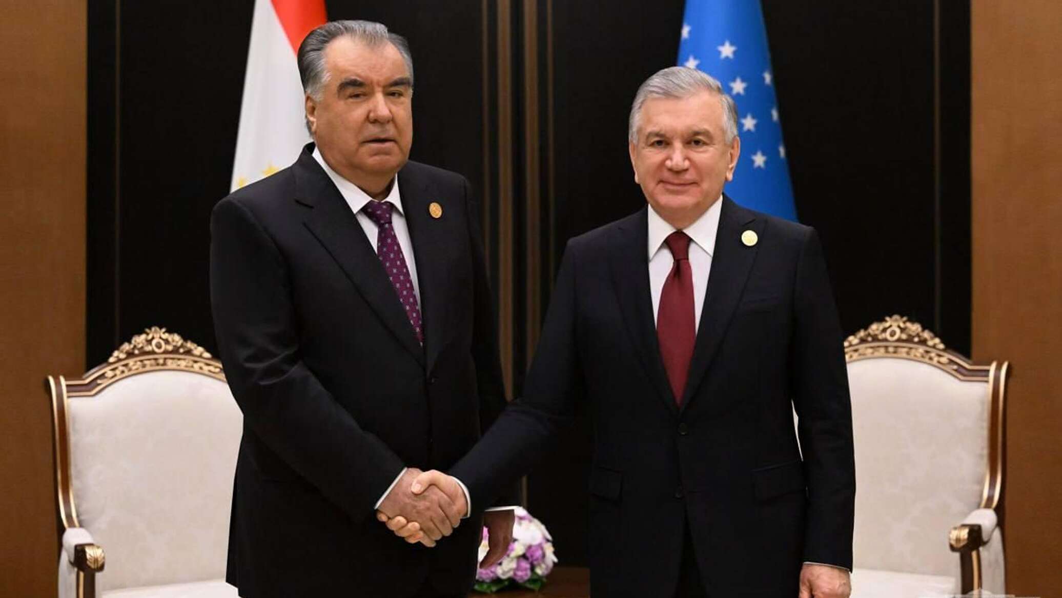 Что обсудили в Китае Шавкат Мирзиёев и Эмомали Рахмон