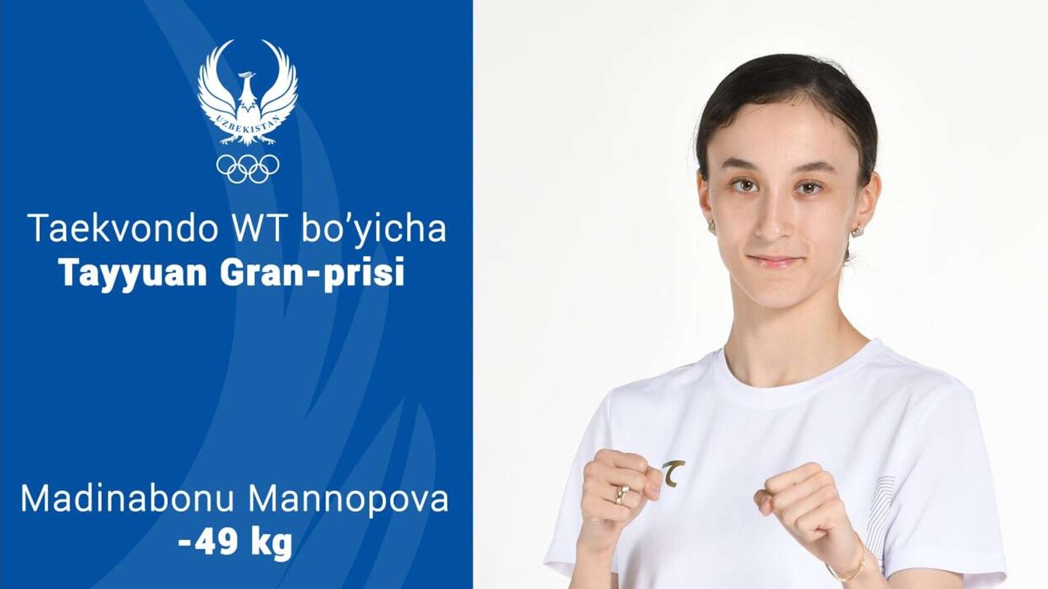 Taekvondo: Madinabonu Mannopova Xitoyda o‘tkazilayotgan musobaqada ...