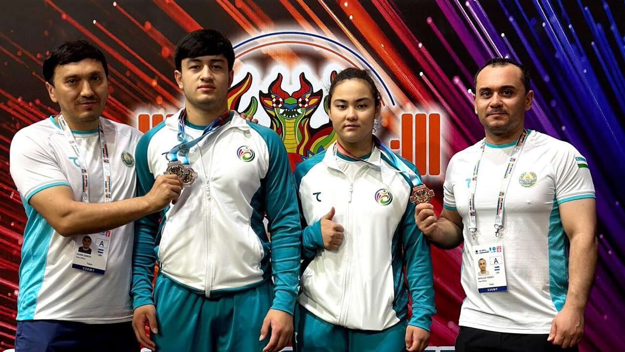 Og‘ir atletika: o‘zbekistonlik sportchilar JChda kumush va bronza ...