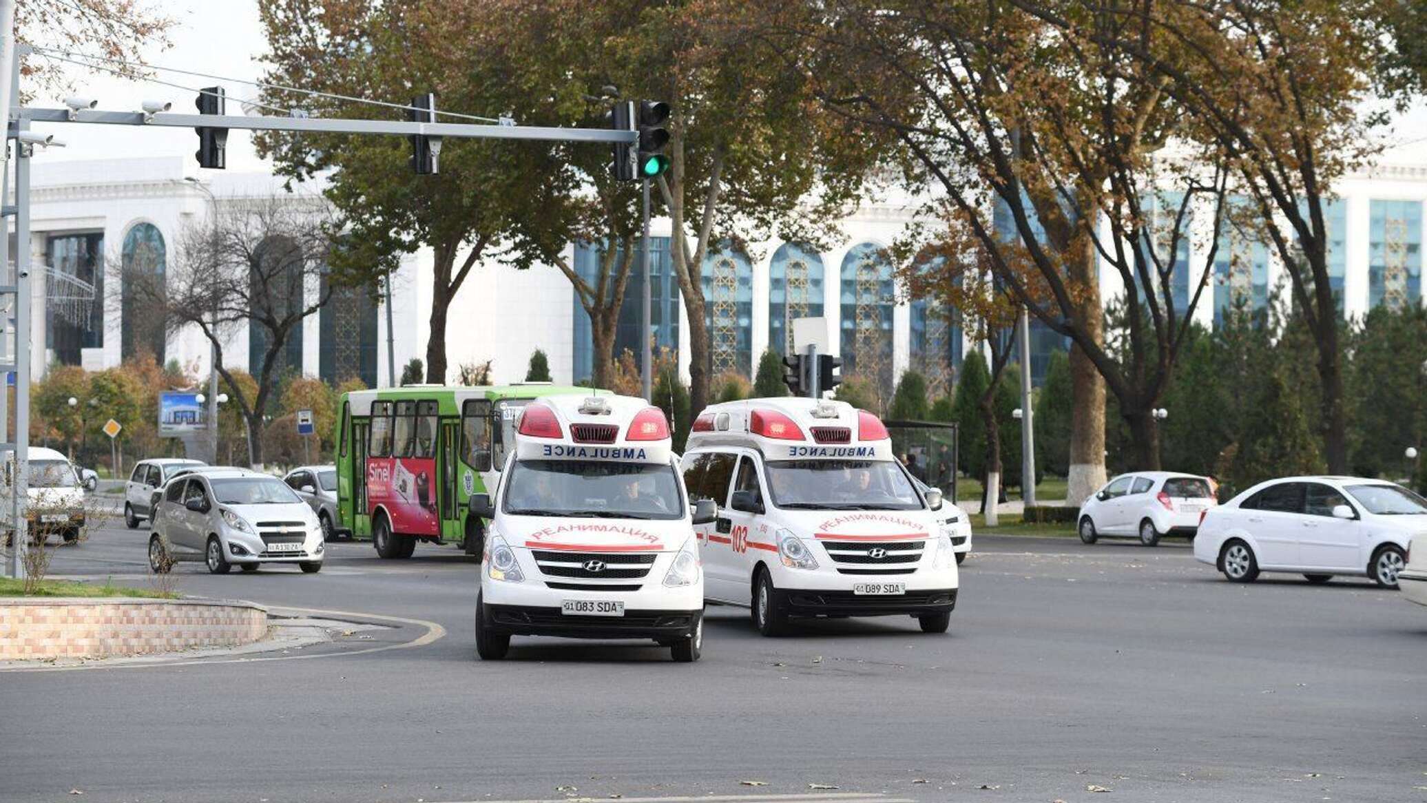 Тез ёрдамнинг янги “103 Med-data” бошқарув тизими жорий этилди